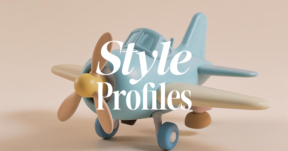 Classic Toy Render | AI Art Style Profile for Kontext AI